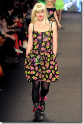 Wearable Trends Betsey Johnson Fall 2011 Rtw Collection Mercedes Benz